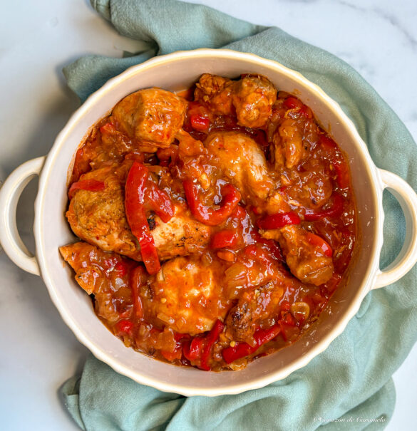 Pollo al chilindrón tradicional | Receta fácil paso a paso